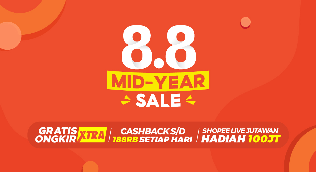 8.8 Mid Year Sale | Shopee Indonesia