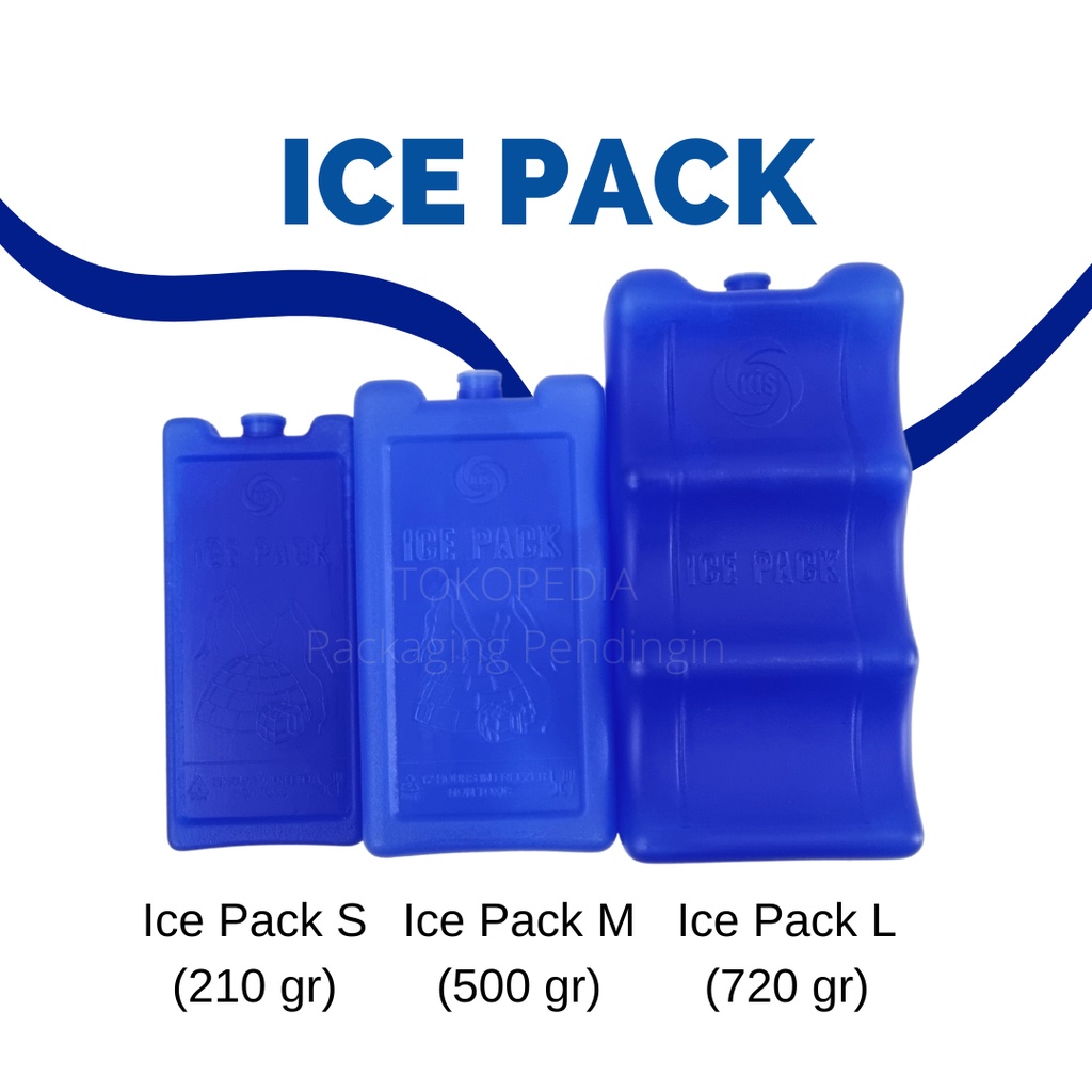 Jual Ice Pack / Cool Pack / Cooler Pack KIS Ice Pack / Blue Ice Pack ...