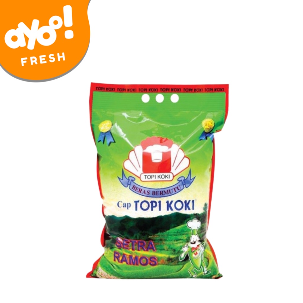 Jual Topi Koki Beras Setra Ramos 5 Kg Pack | Shopee Indonesia