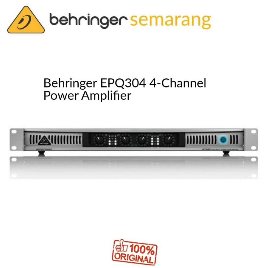 Jual Behringer EPQ304 - EPQ 304 300 Watt 4 Channel Power Amplifier ...