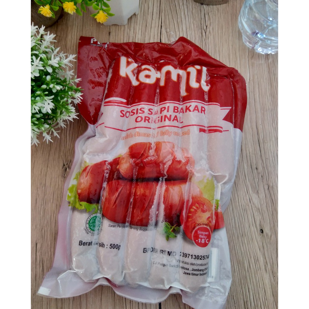 Jual kamil sosis bakar original 500gr isi 12pcs | Shopee Indonesia