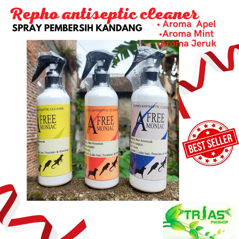 Jual SPRAY PEMBERSIH KANDANG/DISINFECTANT KANDANG/SPRAY PENGHILANG BAU ...
