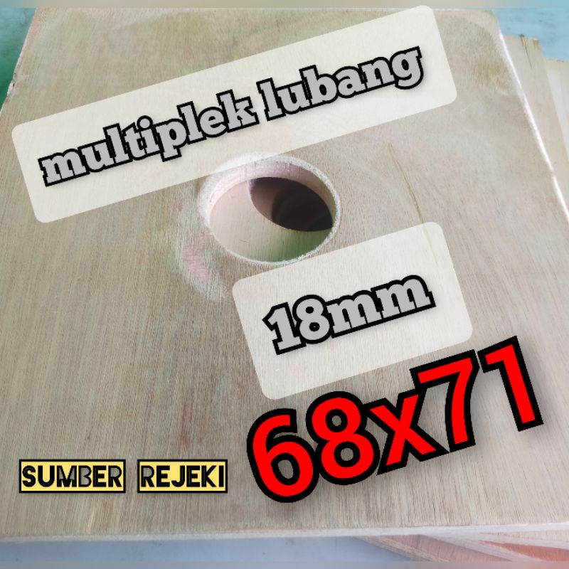Jual multiplek tebal 18mm ukuran 68x71 | Shopee Indonesia