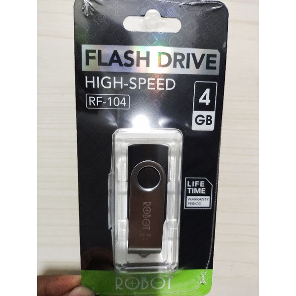 Jual FLASHDISK ROBOT ORIGINAL BERGARANSI RESMI 4GB | Shopee Indonesia