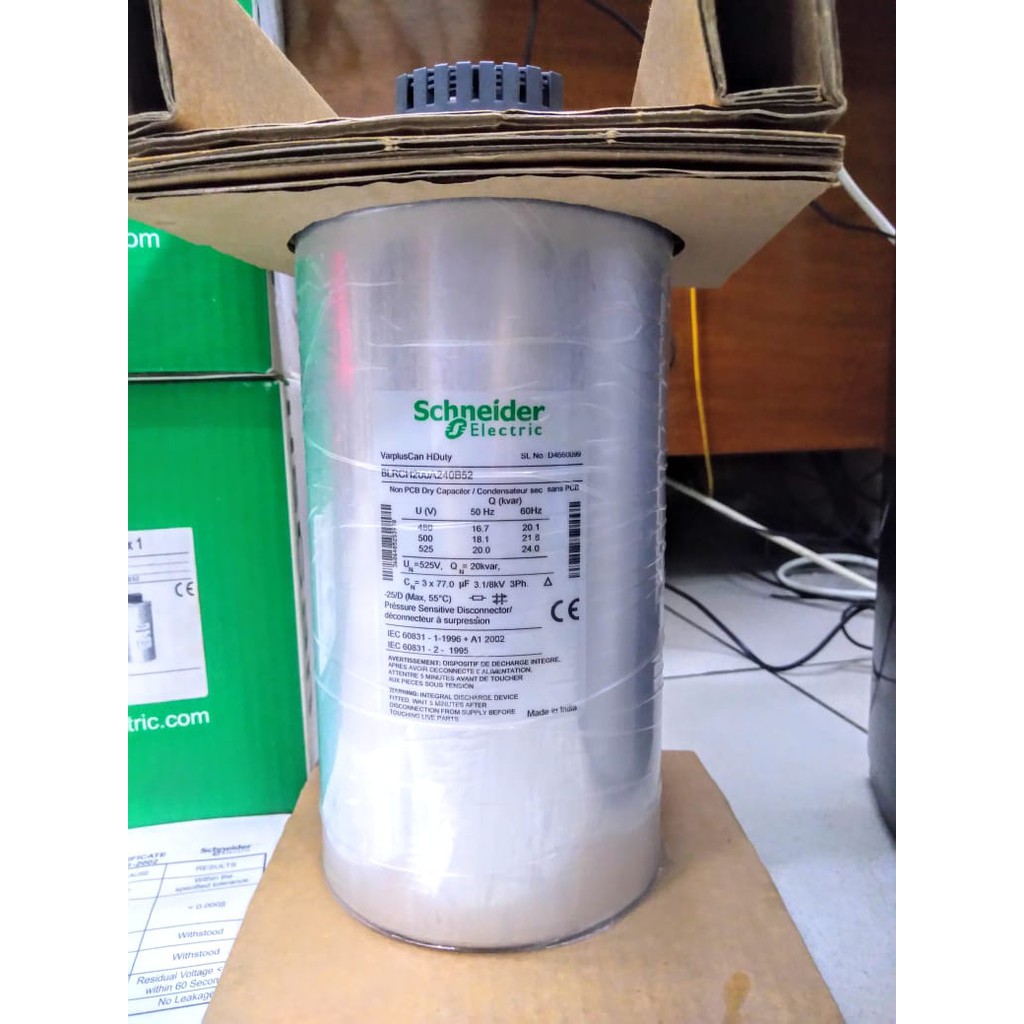 Jual KAPASITOR / CAPACITOR VARPLUS CAN BLRCH200A240B52 SCHNEIDER HEAVY DUTY Indonesia|Shopee ...