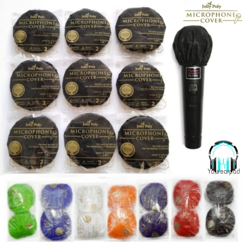 Jual Cover mic sekali pakai 50pcs / Sarung Mic Penutuk Microphone ...
