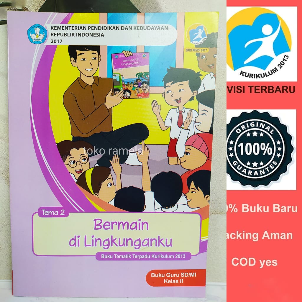 Jual Buku Guru Tematik Kelas 2 Tema 2 Bermain di Lingkunganku Kurikulum ... Jual Buku Guru Tematik Kelas 2 Tema 2 Bermain di Lingkunganku Kurikulum ...