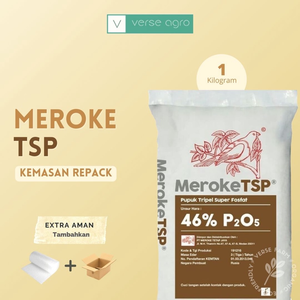 Jual PUPUK MEROKE TSP REPACK 1 KG ASLI | Shopee Indonesia