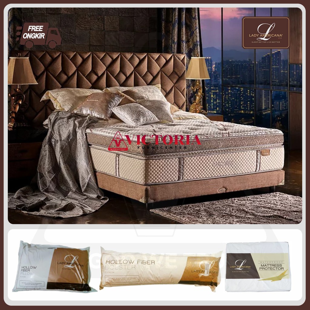 Jual Lady Americana Carefree Fullset Full Set 100 X 200 100x200 Kasur