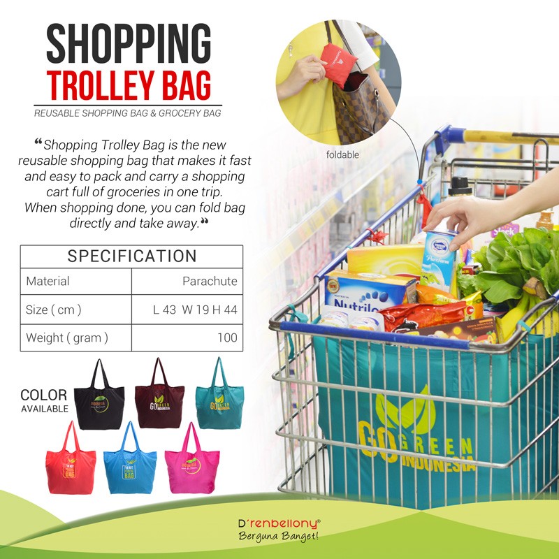 Shopping Trolley Bag ( STB ) | Shopee Indonesia