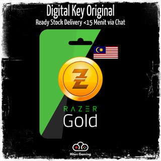 Jual Razer Gold Malaysia [RM] [Digital Code] Indonesia|Shopee Indonesia