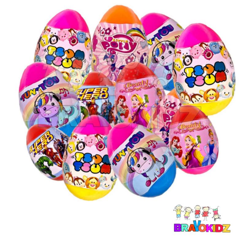 Jual Bola Telur Surprise, Mainan Telur Surprise, Egg Surprise berbagai ...