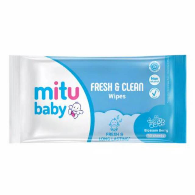 Mitu baby wipes fresh & clean 10's free 10's | Shopee Indonesia Mitu baby wipes fresh & clean 10's free 10's | Shopee Indonesia