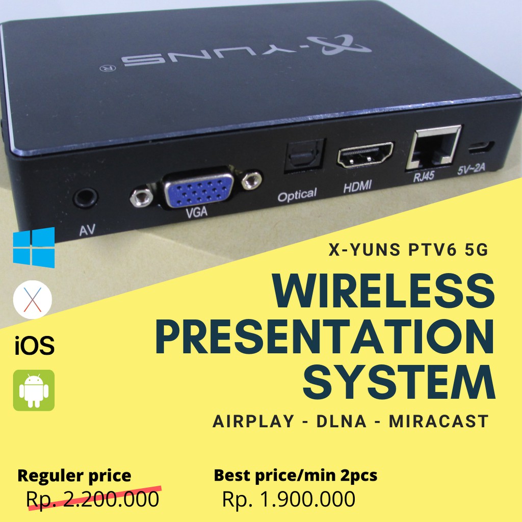 Jual WPS - Wireless Presentation System Untuk Projector/TV/Monitor ...