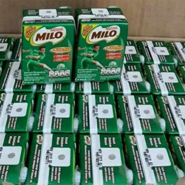 Jual Susu UHT Milo Kotak 110ml Indonesia|Shopee Indonesia