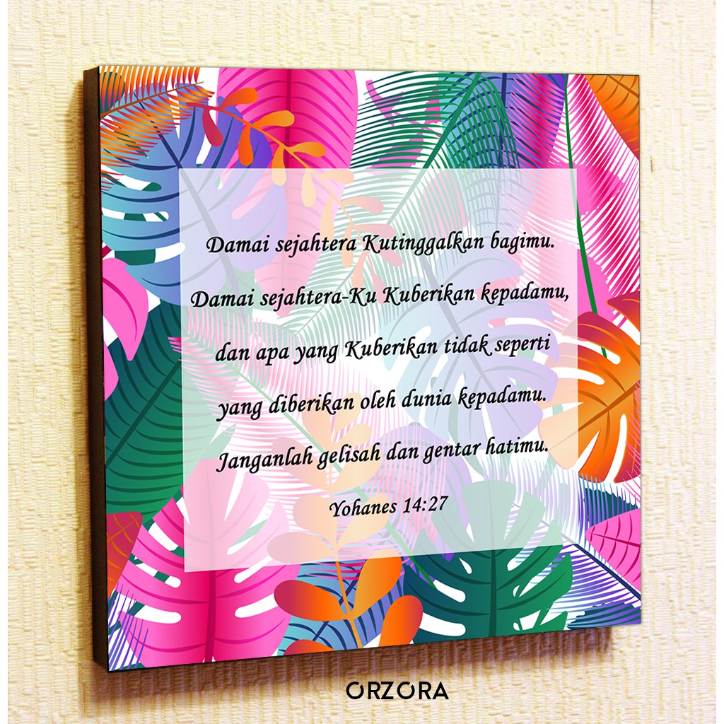 Jual Poster Rohani Kristen / Dekorasi Gereja /Poster Alkitab (A0240 ...