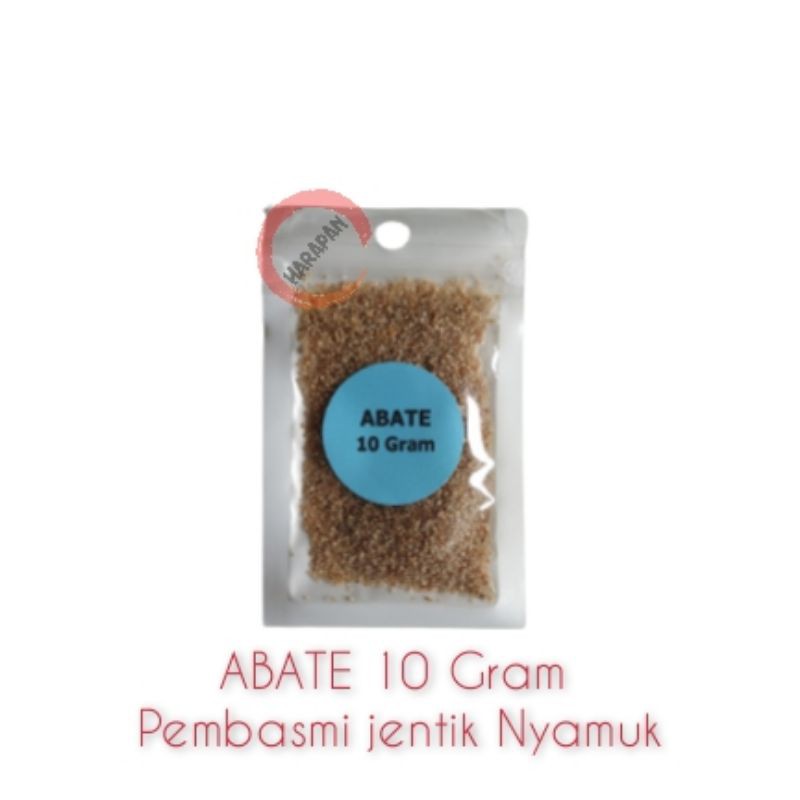 Jual ABATE 10Gr 10 gr obat anti pembasmi pembunuh jentik nyamuk kolam ...
