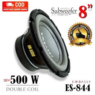 Jual SPEAKER SUBWOFER EMBASSY ES 844 Subwoofer Embassy 8 inch ES 844 | Shopee Indonesia