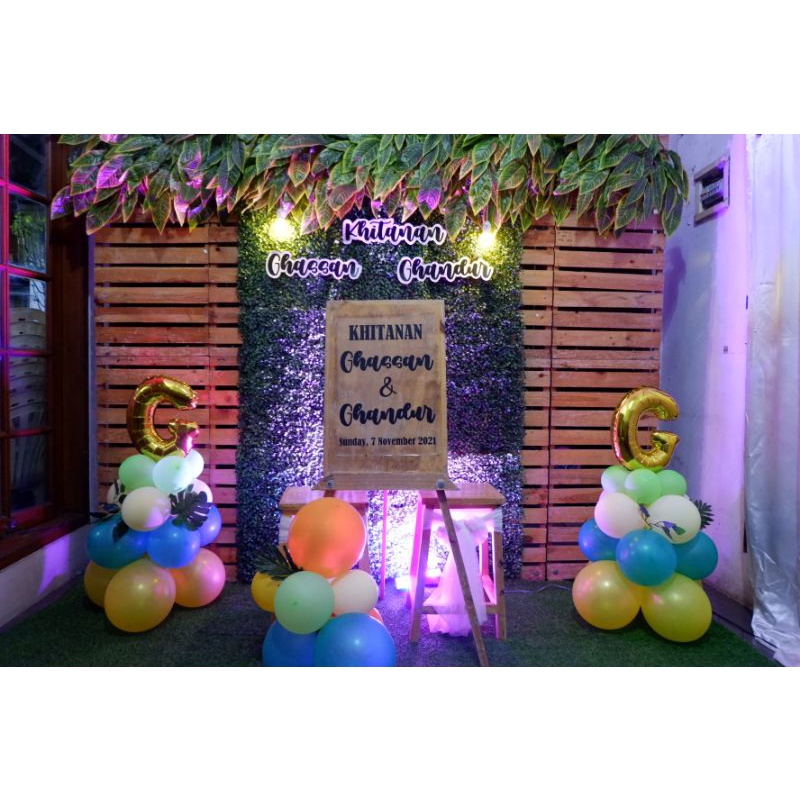 Jual Backdrop Khitanan / Sunatan / Tasyakuran Indonesia|Shopee Indonesia