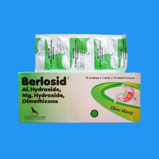 Jual Berlosid Tablet Per Box | Shopee Indonesia