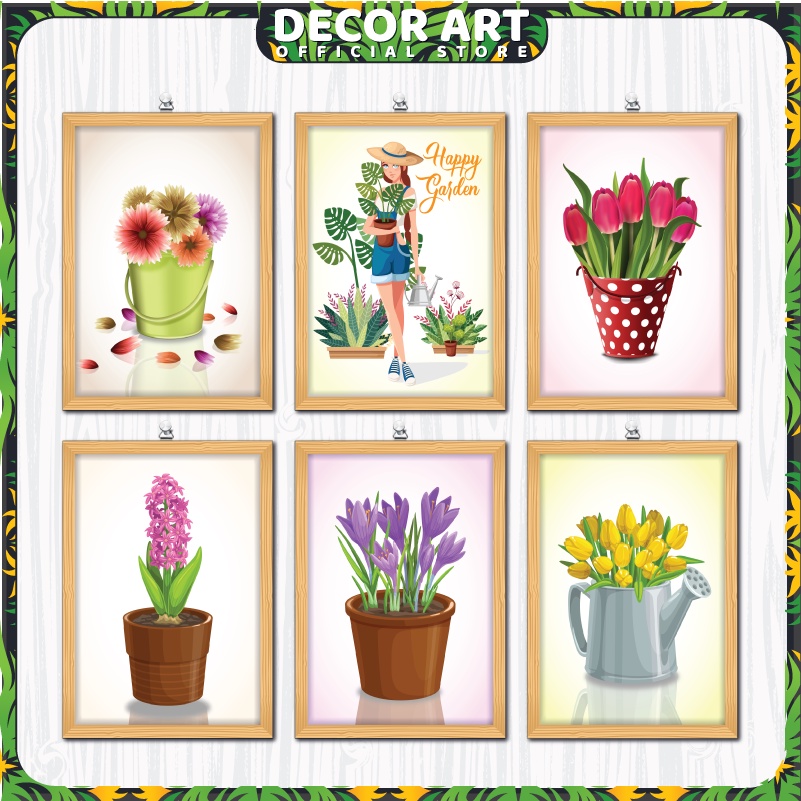 Jual DecorArt 15x20 Cm Pajangan Hiasan Dinding Wall Decor Art Tema ...