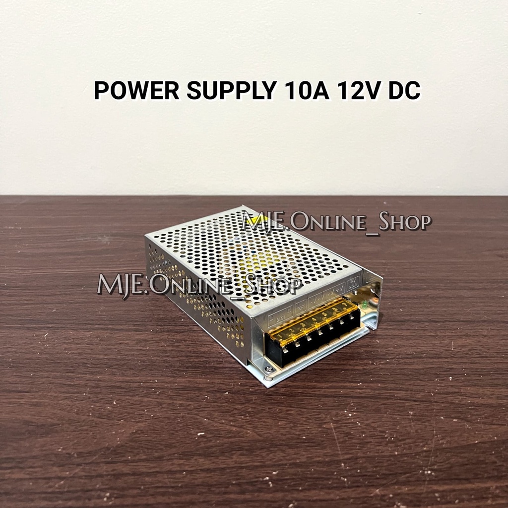 Jual POWER SUPPLY 10 AMPER 12V DC / TRAFO ADAPTOR 10 12V DC / INDOOR ...