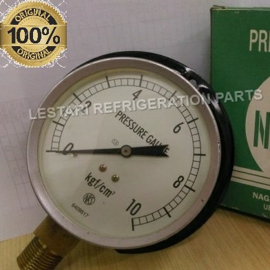 Jual Pressure gauge nagano 0-10 kg | Shopee Indonesia
