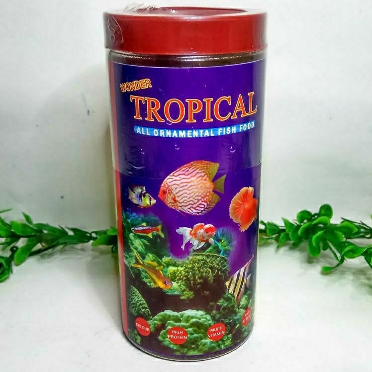 Jual TROPICAL WONDER FISH FOOD MAKANAN PELET PELLET PAKAN IKAN HIAS ...