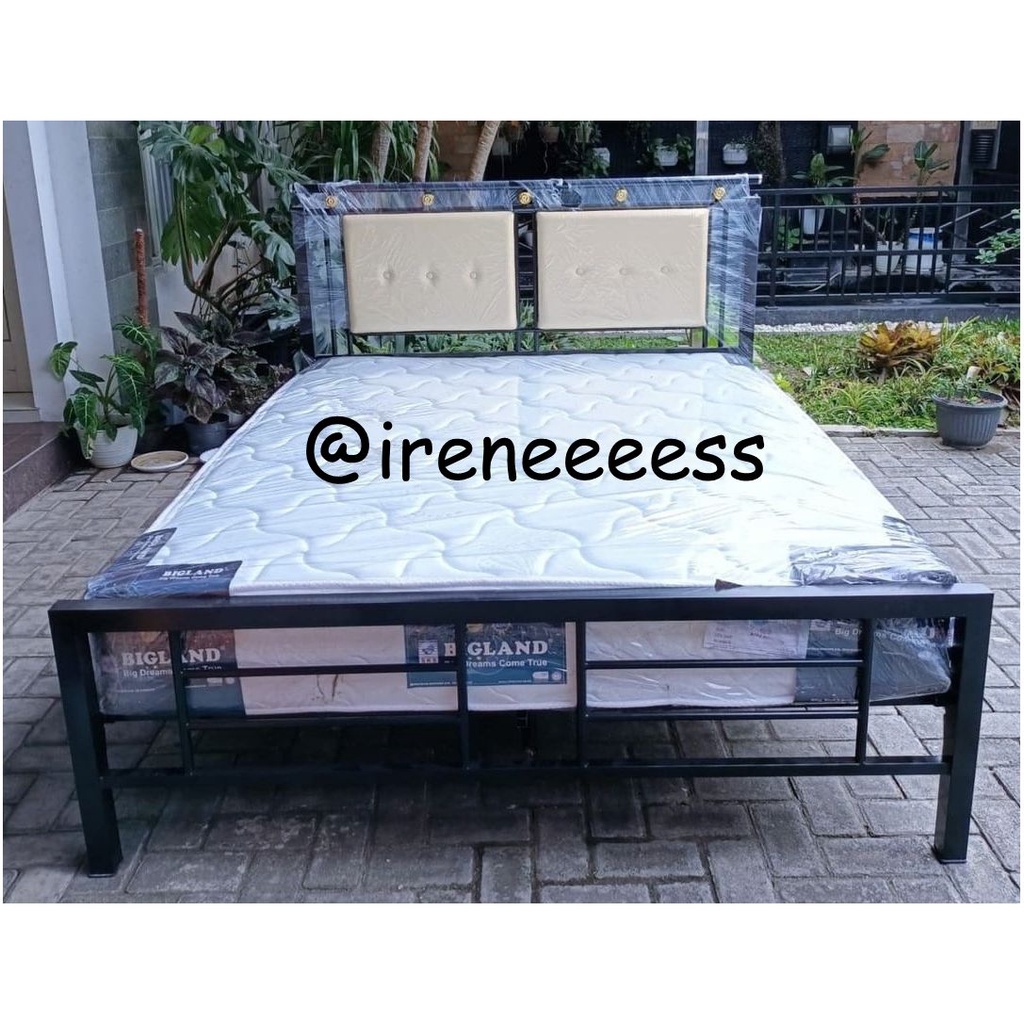 Jual [DIVAN SAJA] DIVAN BESI UKURAN LENGKAP / DIVAN KASUR SPRING BED ...