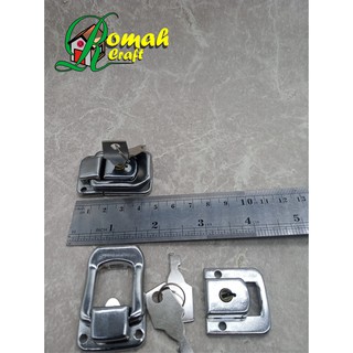 Kunci pengait box 28 x 40 mm Kunci koper Gembok koper Overval kecil ...