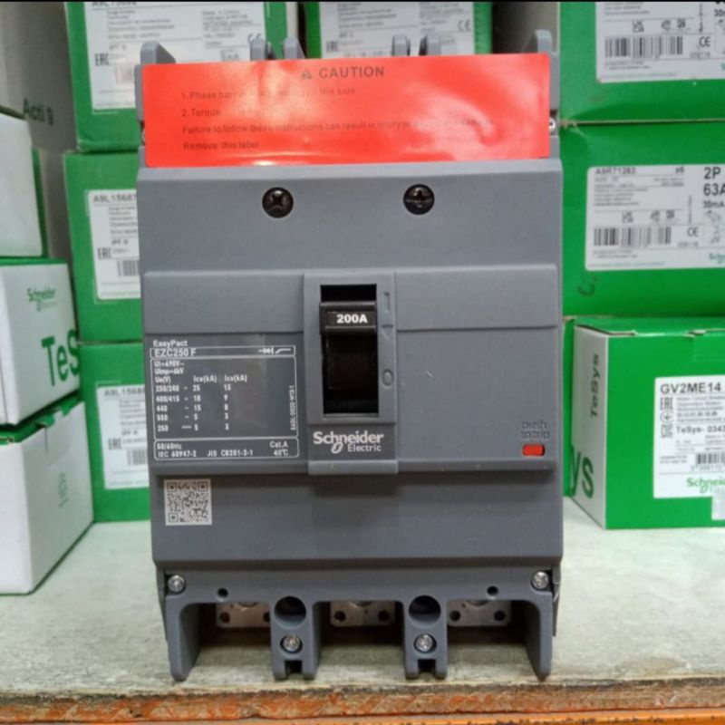 Jual MCCB EASYPACT EZC250F 3P 125A,160A,200A,250A | Shopee Indonesia