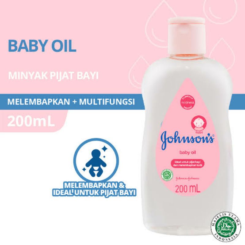 Jual Johnsons Baby Oil Minyak Pijat Bayi 200ml | Shopee Indonesia