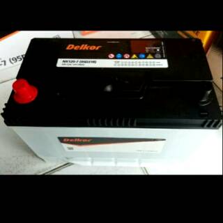 Jual Aki Accu Kering Isuzu Mux DMax Elf Panther Hyundai H1 Diesel Kuda Diesel DELKOR 95D31R ...