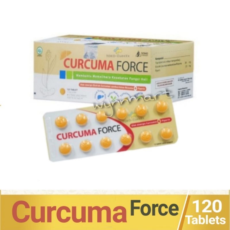 Jual Curcuma FORCE @10 x 12 Tablets/Box | Shopee Indonesia