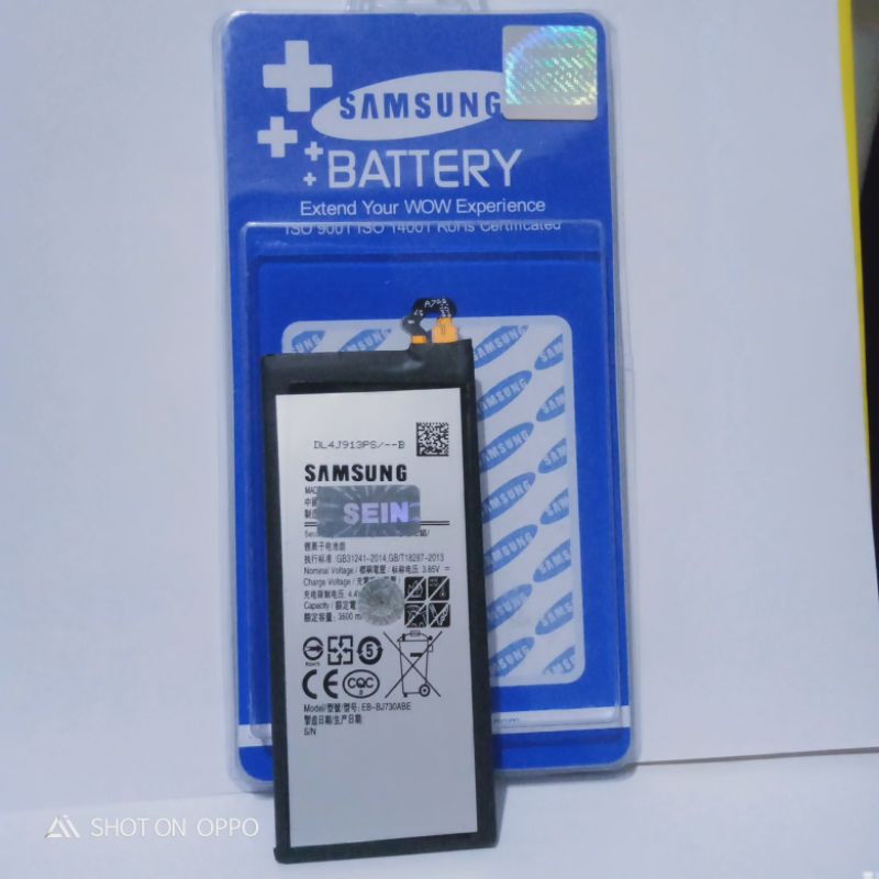 Jual Baterai Batre Battery Samsung Galaxy J7 Pro J730 J7Pro J7 2017 Batrai EB-BJ730ABE Original ...