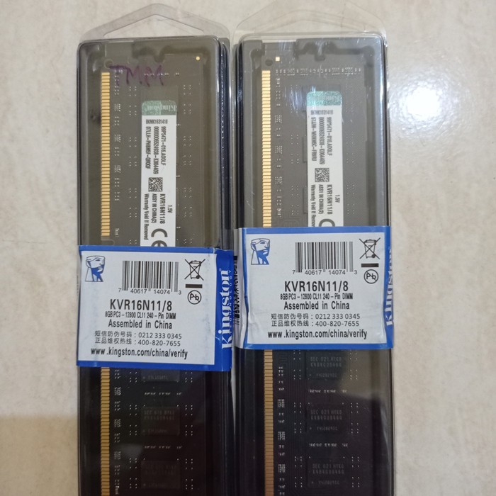 Jual RAM Longdimm Kingston ddr3 8GB PC12800 | Shopee Indonesia