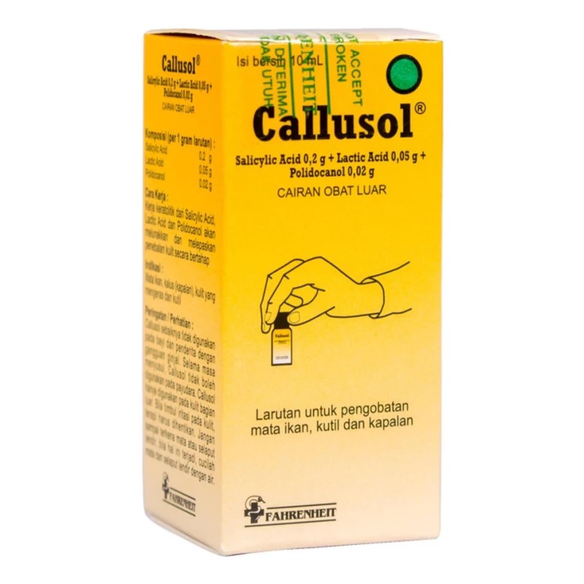 Callusol 10ml | Shopee Indonesia