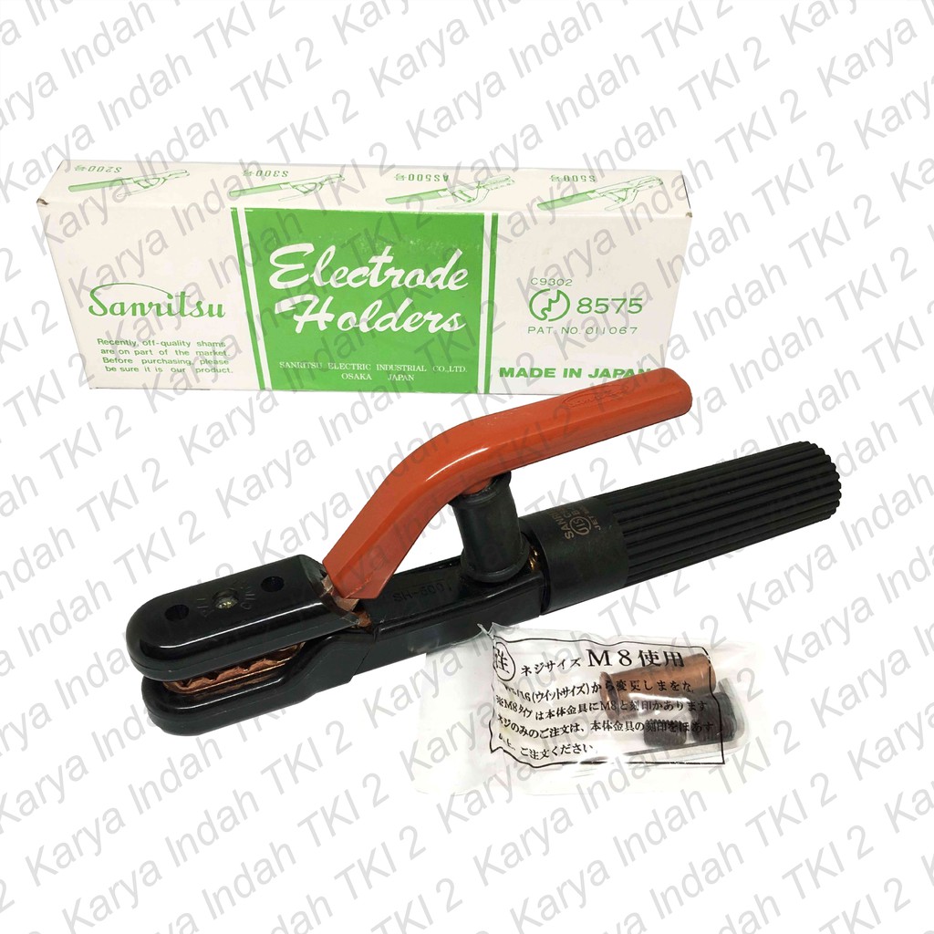 Jual Tang Stang Las Tembaga 500 A SANRITSU Jepang Welding Electrode ...