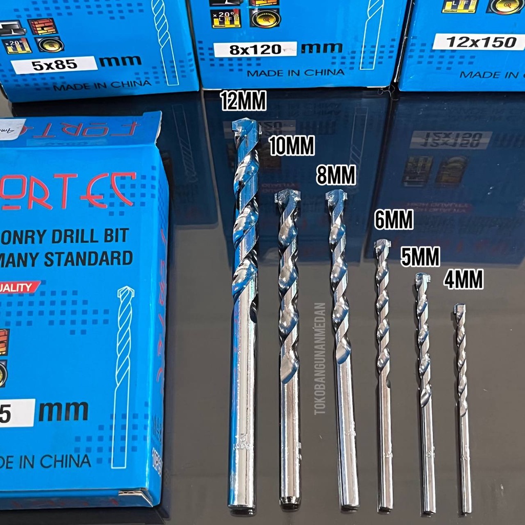 Jual MATABOR BETON FORTEC 4 / 5 / 6 / 8 / 10 / 12 MM / MATABOR BETON | Shopee Indonesia