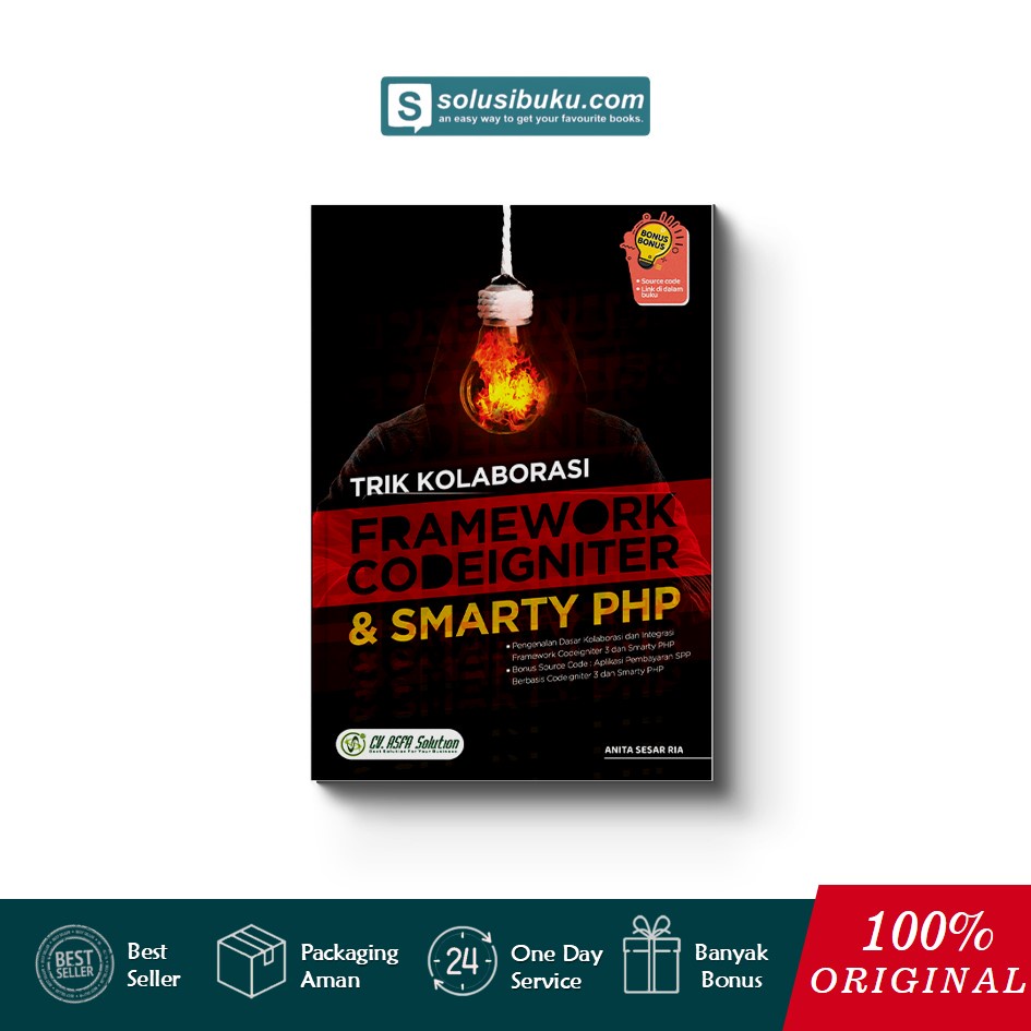 Jual Buku Trik Kolaborasi Framework Codeigniter & Smarty PHP - CV Asfa Solution | Shopee Indonesia
