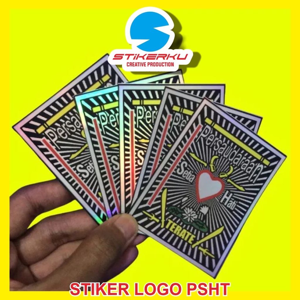 Jual Stiker Lambang Logo Psht Sh Terate Vinyl Printing Hologram Ukuran 6x8 cm 1 pcs | Shopee ...