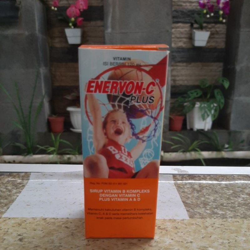 Jual Enervon-C Plus syrup 120ml | Shopee Indonesia