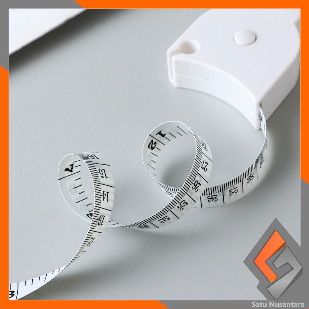 Jual SN-C641 Meteran Gulung 150cm Alat Ukur Meteran Badan Double Side ...