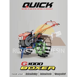 Jual Traktor Quick G1000 Boxer Lengkap Diesel | Shopee Indonesia