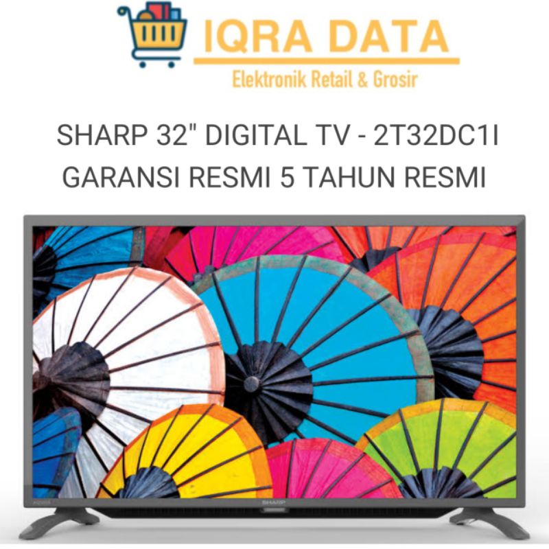 Jual SHARP LED TV 32 inch 2T-C32DC1I Digital TV - USB MOVIE GARANSI 5 ... Jual SHARP LED TV 32 inch 2T-C32DC1I Digital TV - USB MOVIE GARANSI 5 ...