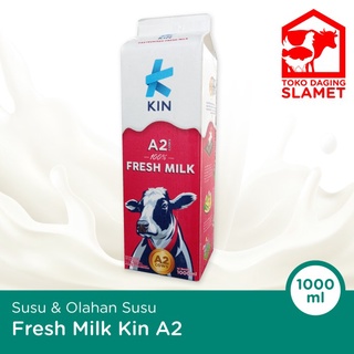 Jual Susu Fresh Milk Kin A2 Plain 1 Liter | Shopee Indonesia