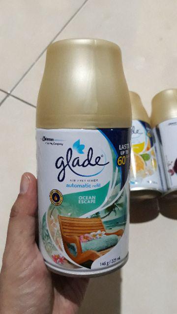 Glade Matic Spray Air Freshener Lemon Refill 146 gr / 225 ml | Shopee ...