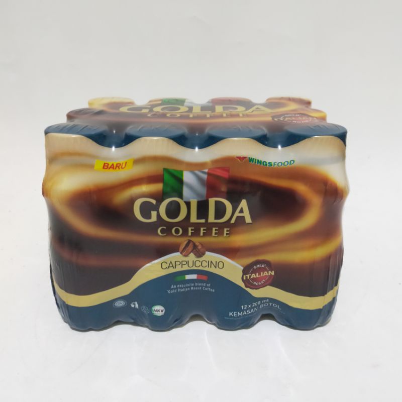 Jual Minuman Golda Coffee Cappuccino/Dolce Latte 200ml | Shopee Indonesia