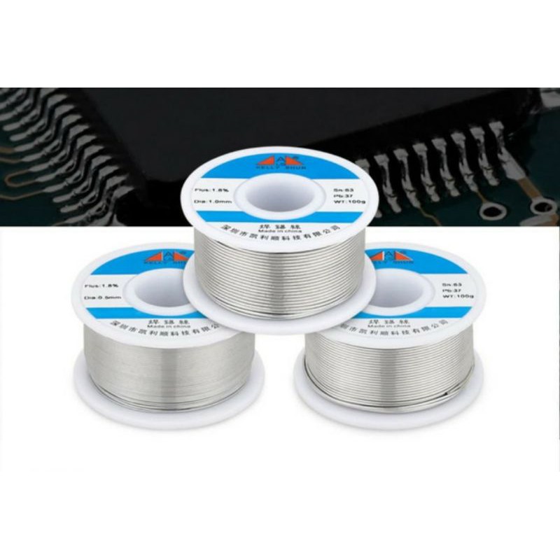 Jual 1 Roll TIMAH SOLDER 0,8 X 5 Meter / 10 Meter Indonesia|Shopee ...
