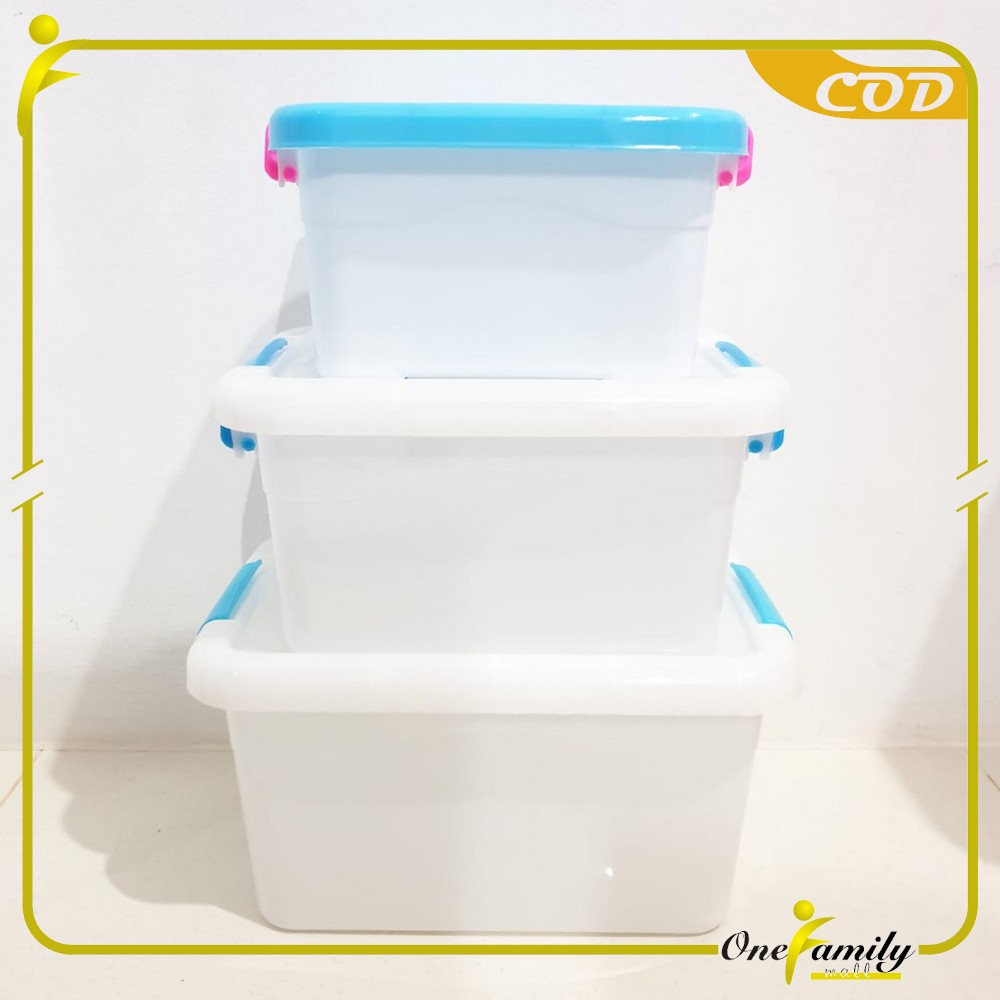 Jual ONE-C256 Container Box Plastik Kotak Kontainer Mainan Balok Wadah ...